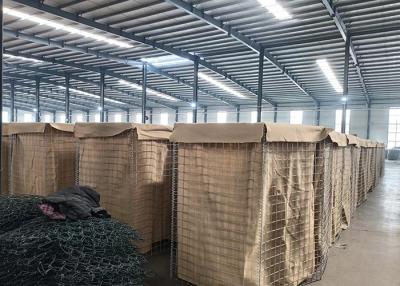 Cina struttura cellulare della barriera militare di mil 9 Hesco del geotessuto 250-500g/M2 multi in vendita