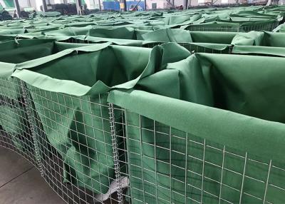 Cina Barriera militare galvanizzata immersa calda 1.37m di Hesco della parete della sabbia in vendita