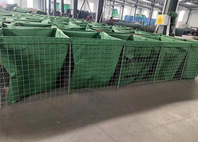 Cina L'anti barriera militare corrosiva di Hesco del suolo verde del geotessuto ha montato facilmente in vendita