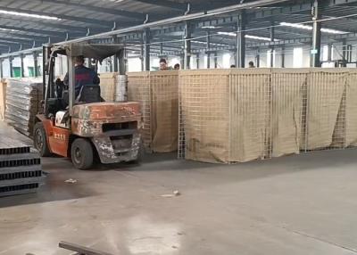Cina Barriera resistente di saldatura di mil 7 Hesco del foro quadrato del geotessuto riciclabile in vendita