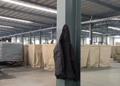 Cina Il suolo beige Galfan del geotessuto ha ricoperto le barriere militari mil 9 di Hesco in vendita
