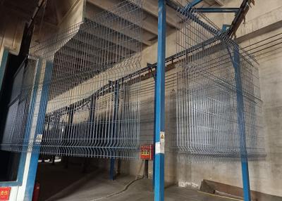 Cina maglia galvanizzata immersa calda del filo di acciaio di 5mm, recinto ricoperto PVC 3D in vendita