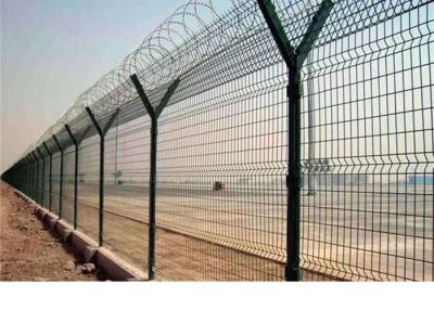 Cina Il PVC ha ricoperto il recinto rivestito nero del collegamento a catena in vendita