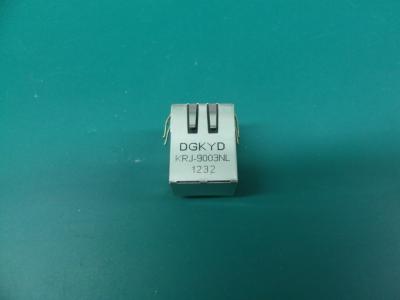 中国 イーサネット 10 Pin PCB RJ45 ジャックの EMI 指 KRJ-9003NL を搭載する 1 つ x 1 つの RJ45 PCB のコネクター 販売のため
