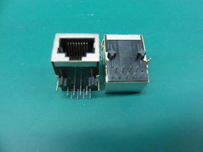 Cina Connettore a spina RJ45 Jack con uso magnetico del telefono del IP, GP di Ethernet di 90 gradi in vendita