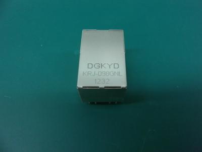 China 8 conectores modulares del teléfono RJ45 Jack del contacto del Pin 8 un OEM del puerto en venta