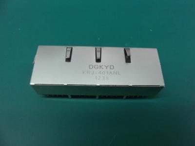 Cina Accoppiatore in-linea trapezoidale Jack/RJ45 Multiport di Ethernet Cat6 di Cat5e in vendita