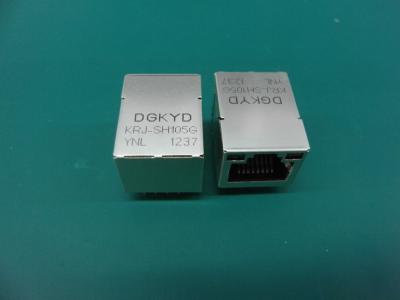 Cina porto del connettore a spina di Ethernet del PWB 10/100base singolo con l'entrata laterale HR871181A in vendita