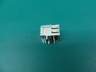 中国 内部磁気学 90 の程度 21.3mm の 10P8C 直角 POE RJ45 ジャック 販売のため