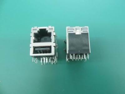 Cina Connettore del filtrante di USB RJ45 in vendita