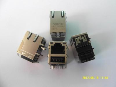 China 10/100Base-t Lusje op RJ45 met Transformator, Douanerj45 USB Schakelaar Te koop
