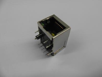 Cina J00-0045nl RJ45 con il trasformatore, J0011d01bnl RJ-45 solleva l'alloggio con il crick del nero di PBT in vendita