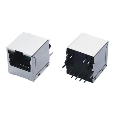 China HY951180A HOOFD Modulaire Jack RJ45 met Transformator, RJ45-Schakelaar met Magnetics 180 Graad Te koop
