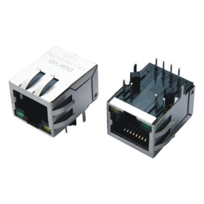 China Interne Magnetische 8P8C RJ45 met Transformator voor Netto Brug, Metaal Shell Te koop