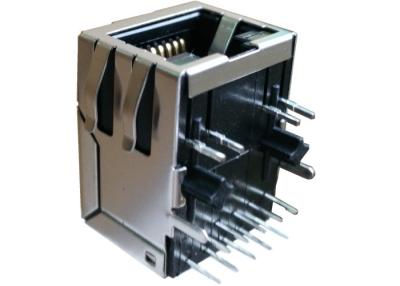 Cina Terminali informatici magnetici della porta di HFJ11-1081E-L12RL RJ45 Jack singoli in vendita