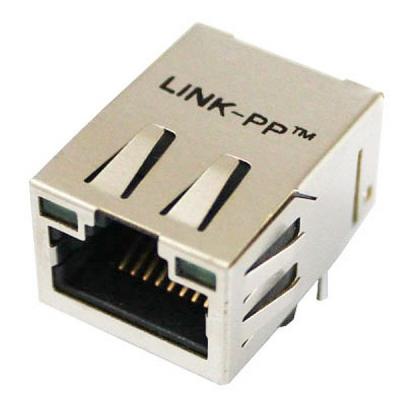 Cina RJ45 ad angolo retto/di basso profilo Jack, 1 x 1 telefono RJ45 del porto in vendita