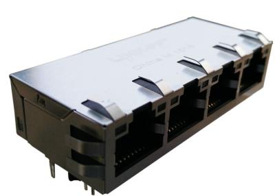 Cina 8-1761889-8 tensione Rj45 di Poe schermata con l'ingresso di multimedia 10/100Base-TX in vendita