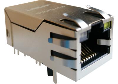中国 IP-PBX システムに 10/100Base-TX と保護される 0826 1X1T AF POE RJ45 のコネクター 販売のため