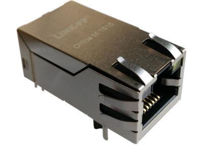 中国 IP-PBX システムに 10/100Base-TX と保護される 0838-1X1T-W6-F POE RJ45 のコネクター 販売のため