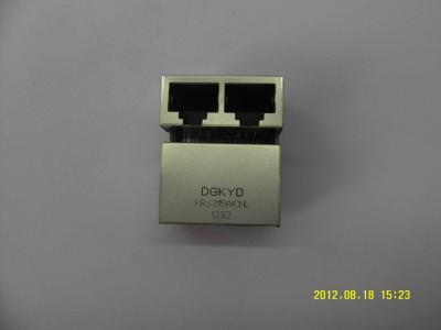 中国 8P8C 2 港 RJ45 ジャックのコネクター 販売のため