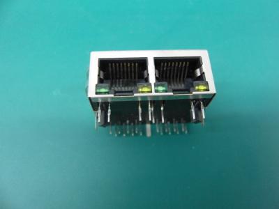Cina Lan a due fori RJ45 modulare Jack, falegname ad angolo retto di UTP con il trasformatore in vendita