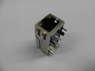 Cina rubinetto di 25.4mm sul connettore di Ethernet RJ45 con 10/100BaseTransformer, RJ45 con trasformatore/Rj45 la lan Jack in vendita