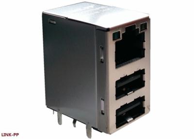 Cina Il connettore LPJU5002BHNL di ARU-ABAD-XX5-X il RJ45 USB digiuna convertitori di media di Ethernet in vendita