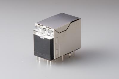 中国 銀製 Rj45 USB のコネクターの女性のソケット 8p8c は左舷の記入項目モジュラー ジャックを選抜します 販売のため