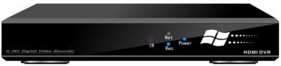 中国 経済ネットワーク DVR 4 チャネル H.264 D1 解像度 USB 2.0 U ディスク PTZ 制御直流 12 v の 販売のため