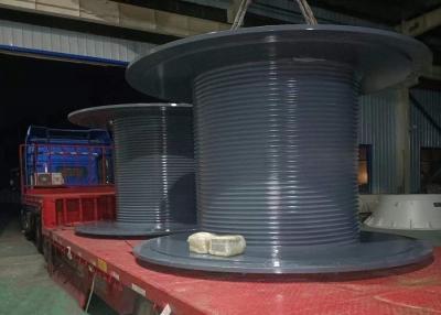 Cina 3000m Lebus hanno scanalato l'acciaio o il nylon del tamburo 100mm-2500mm dell'argano della corda per la gru in vendita
