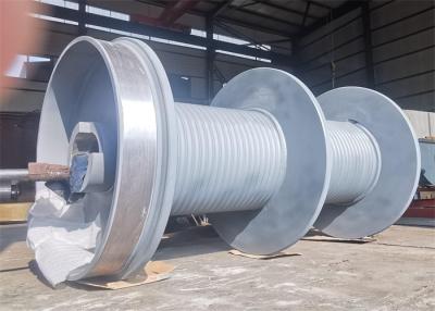 Cina il diametro Lebus della corda di 80mm ha scanalato l'acciaio di lunghezza del tamburo 2500mm per il cantiere navale in vendita