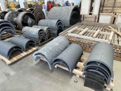 Cina Acciaio al carbonio personalizzabile Lebus Folding Line Rope Groove Winch Drum in vendita