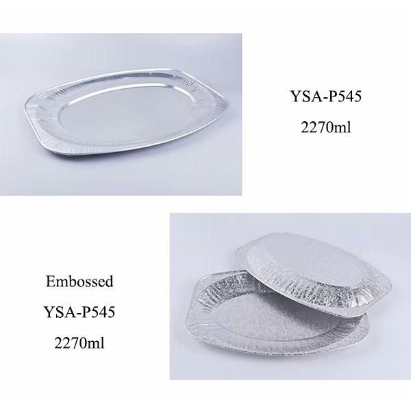 P545 aluminum foil tray - 2270ml capacity