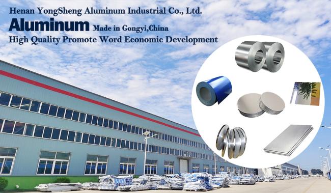 Henan YongSheng aluminum manufacturing facility and production lines