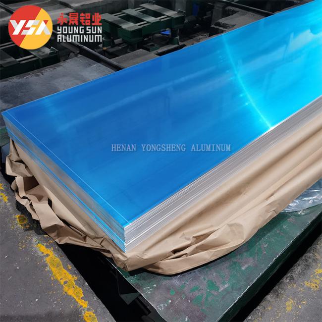 Aluminum plate surface detail