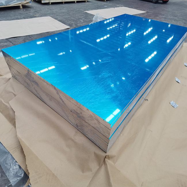 Color coated aluminum sheet samples