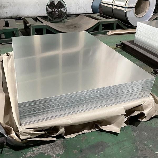 Finished aluminum plate products