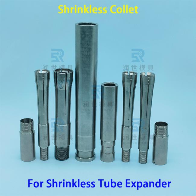 Close-up view of Shrinkless Collet Tool showing detailed construction