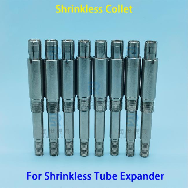 Side view of Shrinkless Collet Tool demonstrating its profile