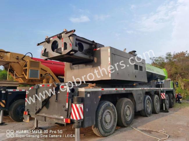 Second Hand All-Terrain 2010 Zoomlion 220ton mobile Truck Crane