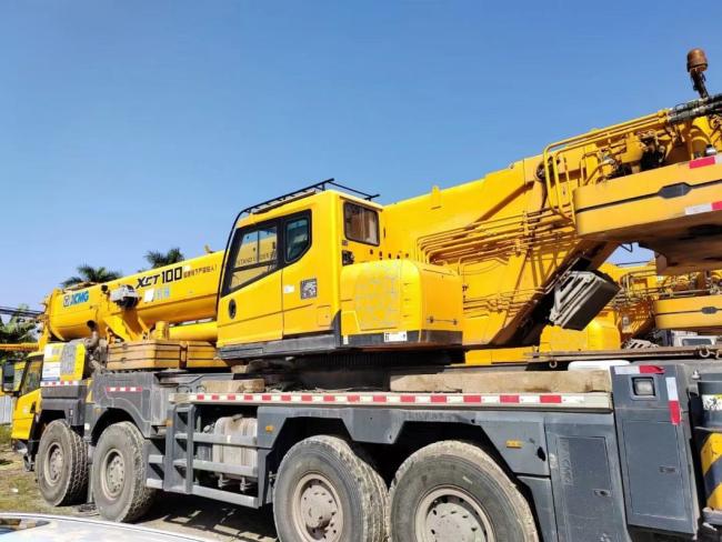 Xg 80ton Truck Crane Good Confirion Stable Working Condition