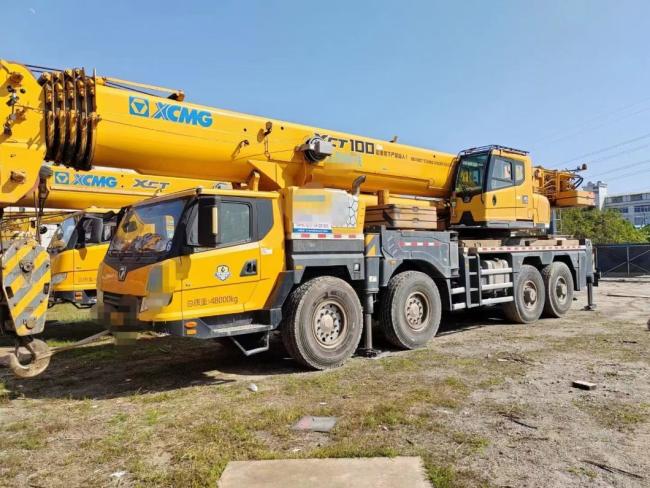 Xg 80ton Truck Crane Good Confirion Stable Working Condition