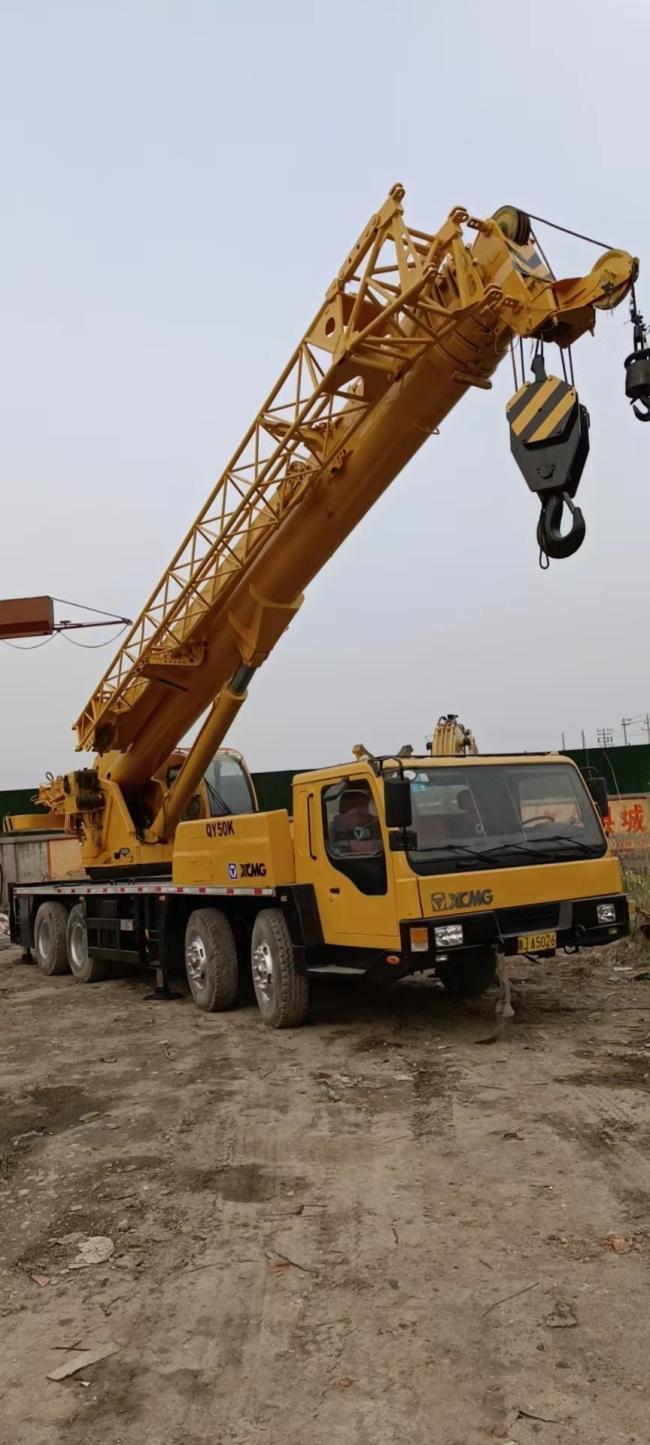 2015 Used Truck Crane Mobile Crane 50ton Terrian Mobile Crane