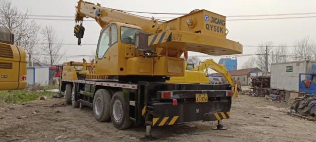 2015 Used Truck Crane Mobile Crane 50ton Terrian Mobile Crane