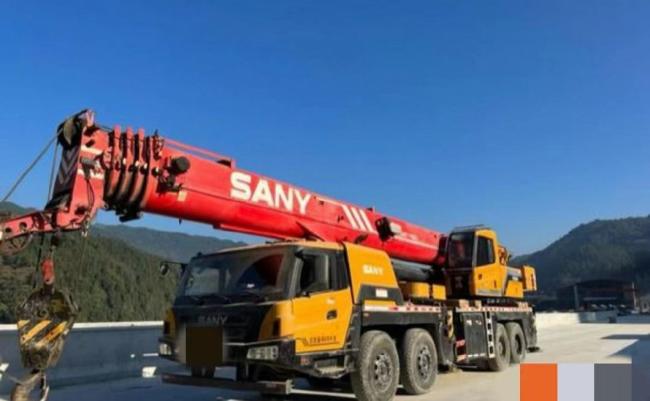 Second Hand Mobile Crane 75ton Hosit Crane 2016 Year