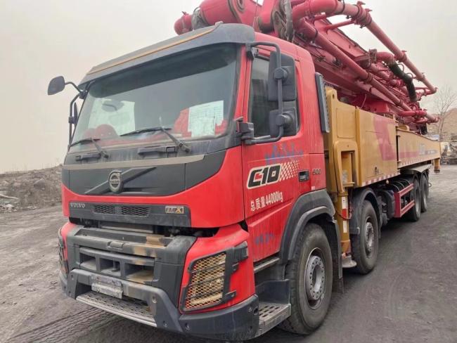 60m Sy Beton Pump Volvo Chassis 6 Boom Section Pumping Truck Mounted Used Concrete Pump Factory Price