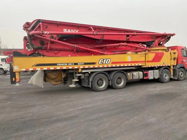 60m Sy Beton Pump Volvo Chassis 6 Boom Section Pumping Truck Mounted Used Concrete Pump Factory Price
