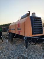 Quality Semi Dry Shotcrete Concrete Trailer Pumps Lager Scale Sany 8m Sup3 Per Hour for sale