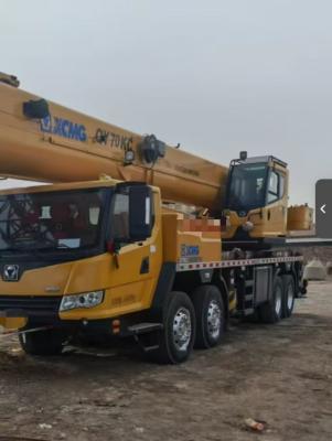 China Fünf-Arm-Jib-Fahrzeug-Kran mit Klappkonstruktion einfach zu bedienen zu verkaufen