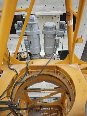 China MC120 Potain Tower Crane construído para durar confiável em todo o mundo com peso máximo de elevação 6t em amarelo à venda